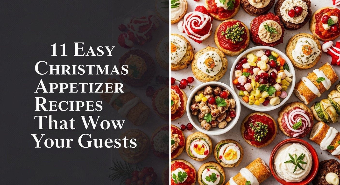 11 Easy Christmas Appetizer Recipes That Wow Your Guests