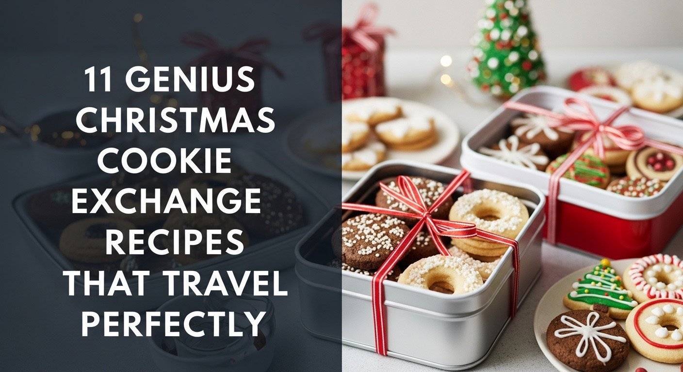 11 Genius Christmas Cookie Exchange Recipes That Travel Perfectly