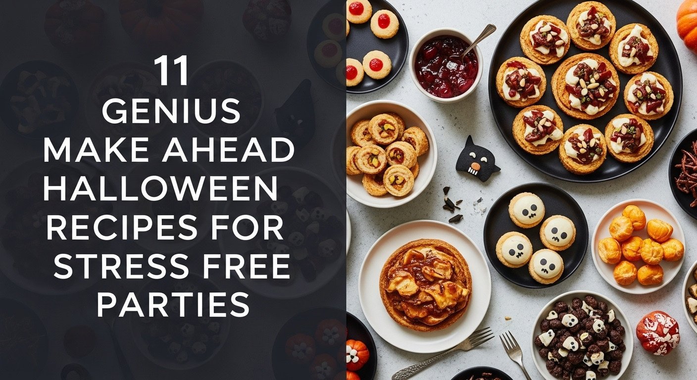 11 Genius Make Ahead Halloween Recipes For Stress Free Parties