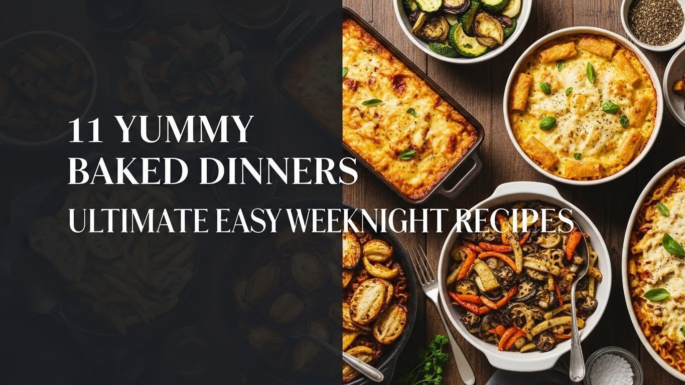 11 Yummy Baked Dinners Ultimate Easy Weeknight Recipes