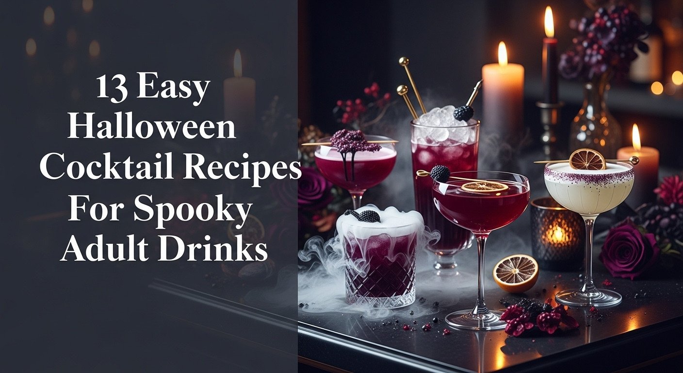 13 Easy Halloween Cocktail Recipes For Spooky Adult Drinks