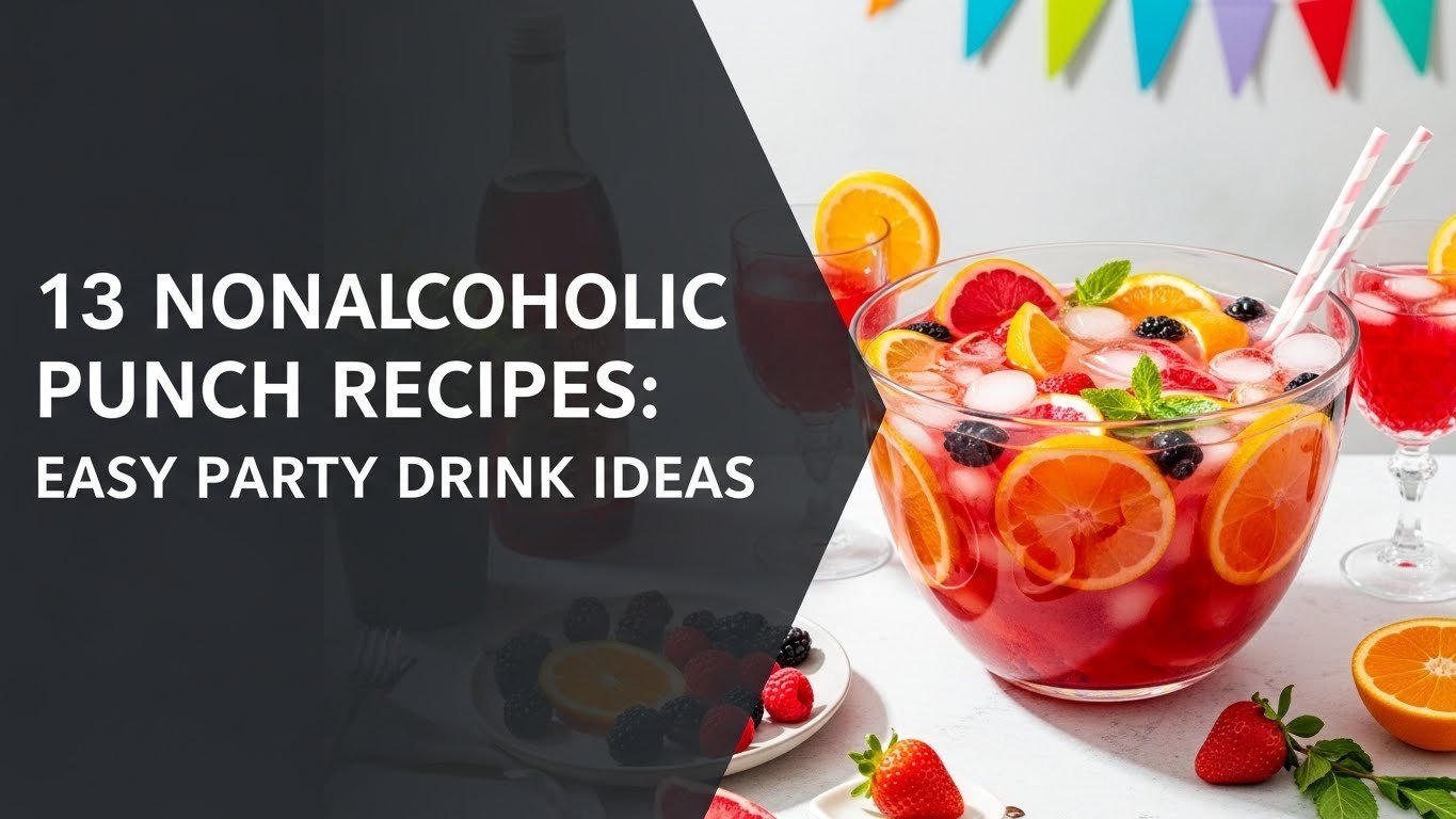 13 Nonalcoholic Punch Recipes: Easy Party Drink Ideas