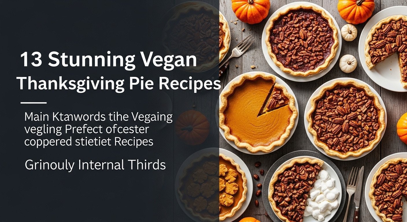 13 Stunning Vegan Thanksgiving Pie Recipes For 2026