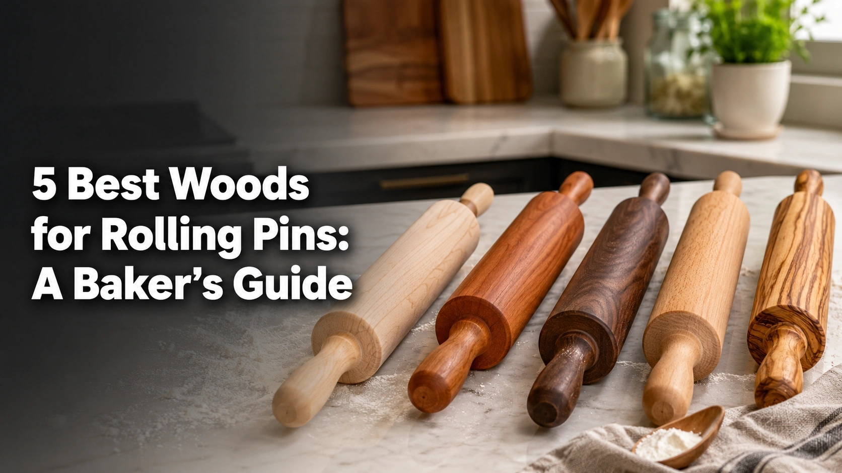 5 Best Woods For Rolling Pins: A Baker's Guide