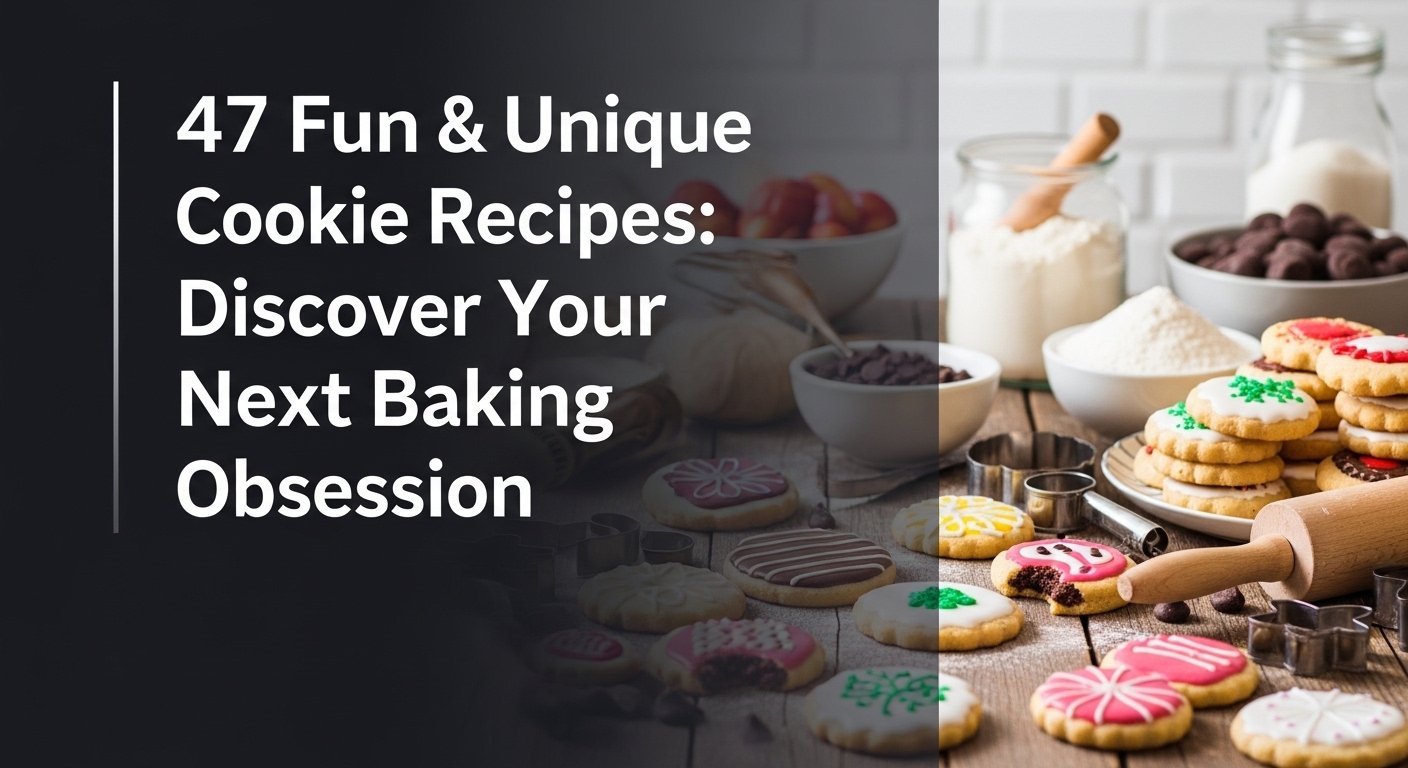 47 Fun & Unique Cookie Recipes: Discover Your Next Baking Obsession