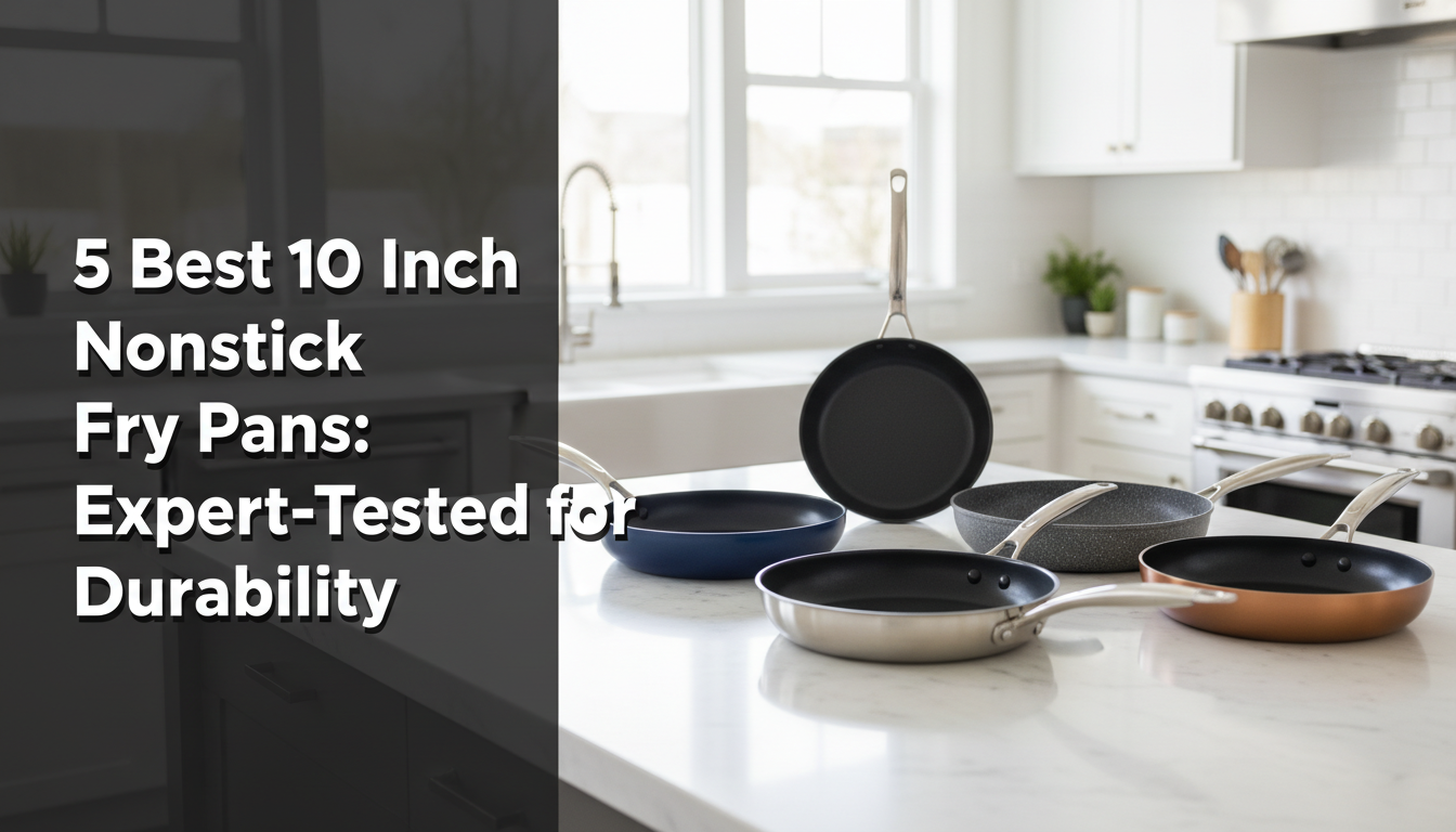 5 Best 10 Inch Nonstick Fry Pans: Expert-Tested For Durability