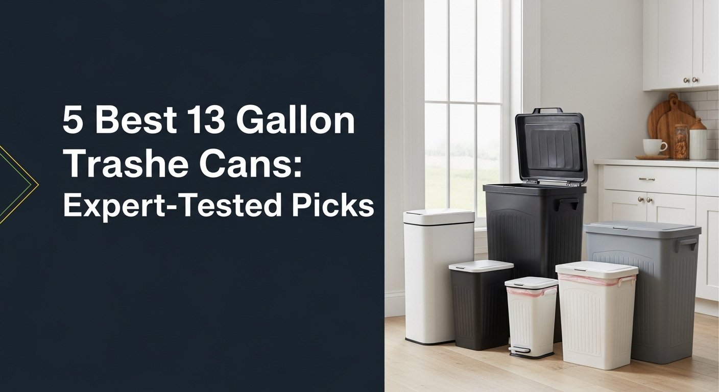 5 Best 13 Gallon Trash Cans: Expert-Tested Picks For 2026