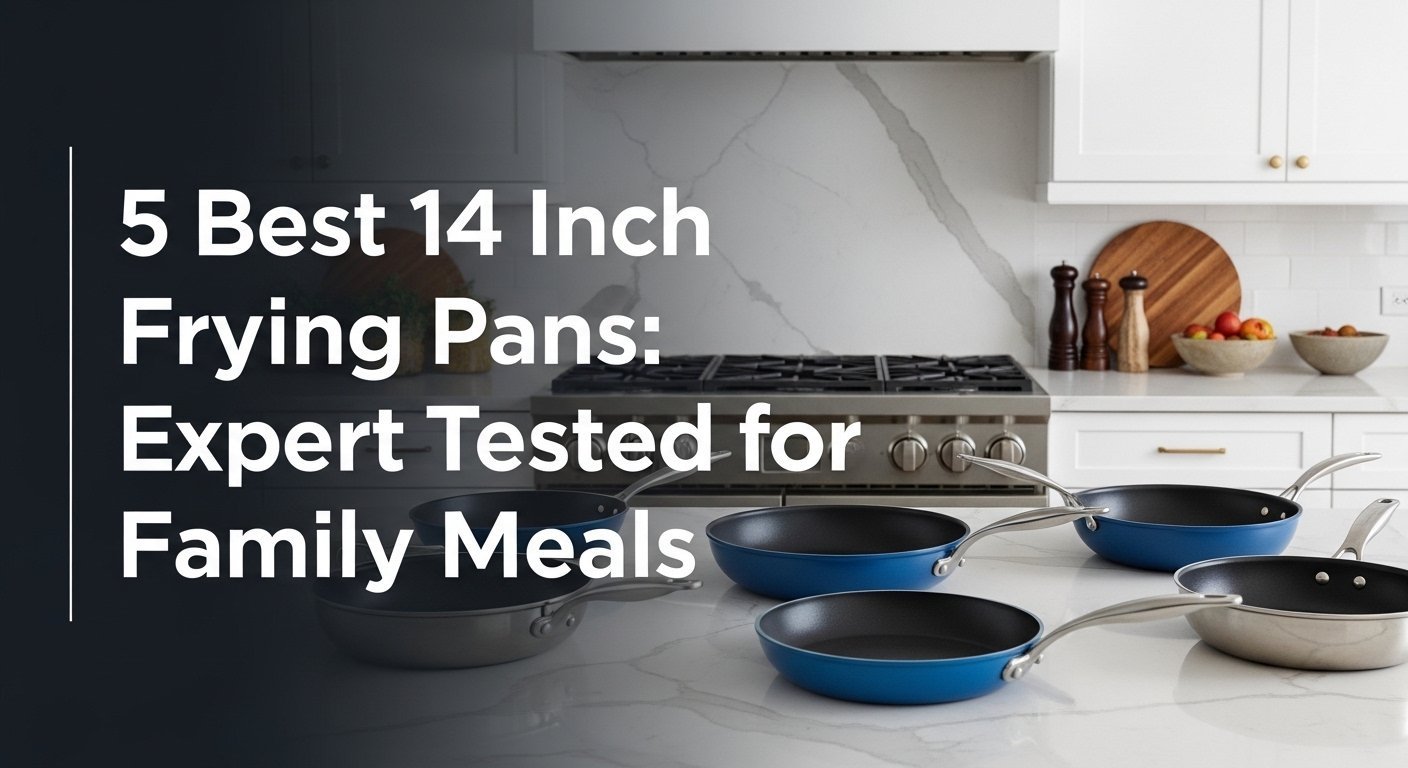5 Best 14 Inch Frying Pans: Expert Tested For Family Meals