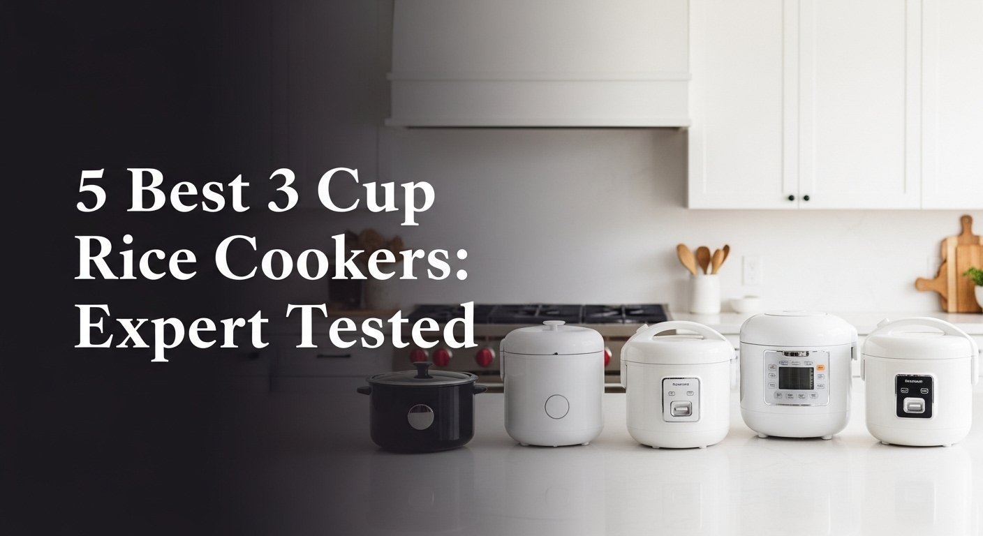 5 Best 3 Cup Rice Cookers: Expert Tested In 2026