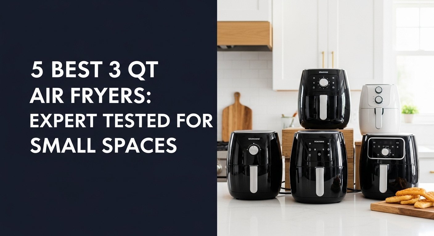 5 Best 3 Qt Air Fryers: Expert Tested For Small Spaces 2026