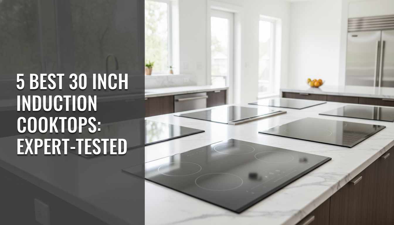 5 Best 30 Inch Induction Cooktops: Expert-Tested In 2026