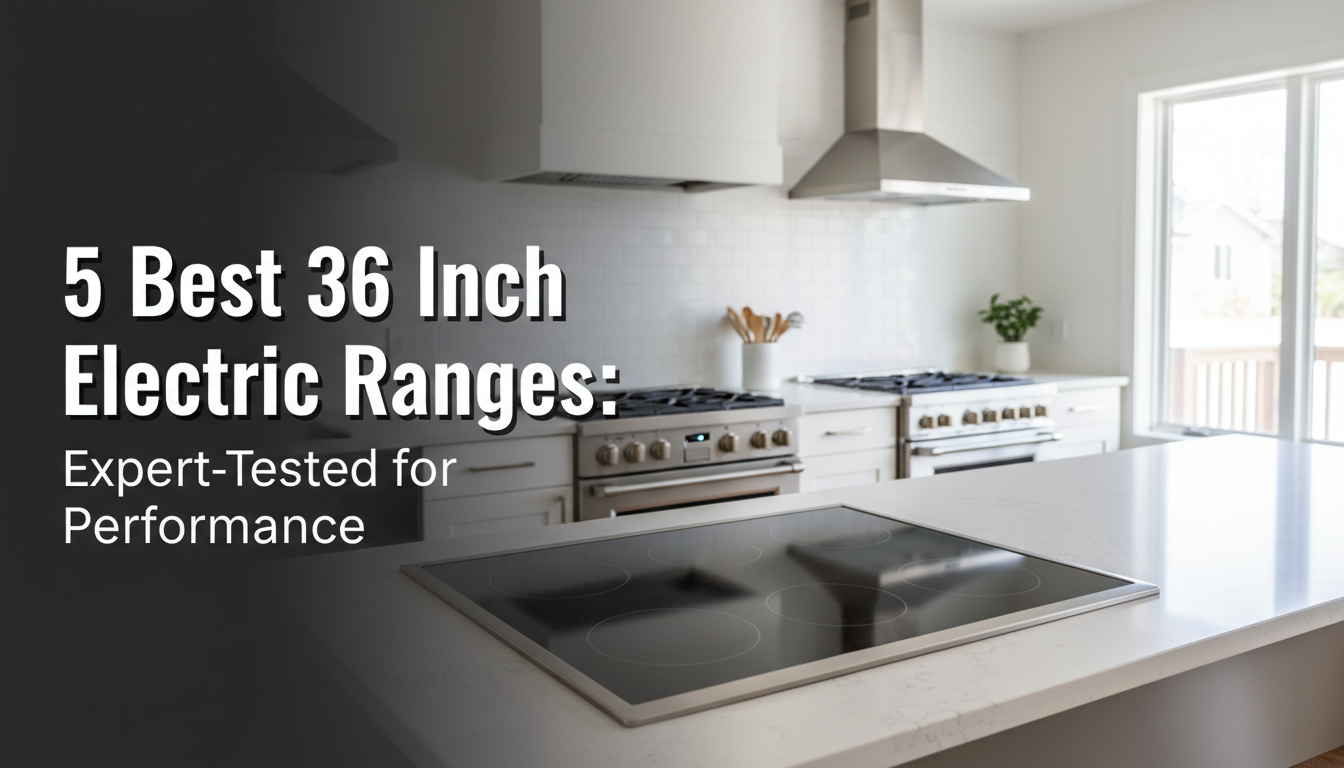 5 Best 36 Inch Electric Ranges: Expert-Tested For Performance