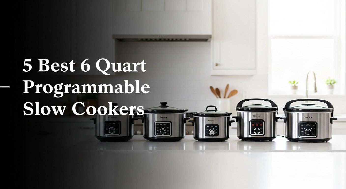 5 Best 6 Quart Programmable Slow Cookers In 2026