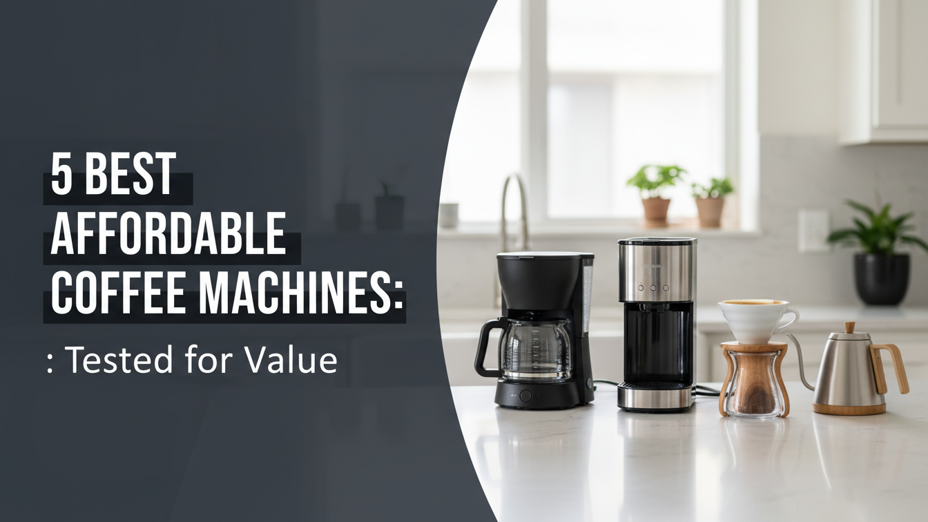 5 Best Affordable Coffee Machines: Tested For Value In 2026