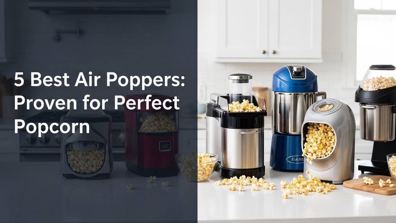 5 Best Air Poppers: Proven For Perfect Popcorn
