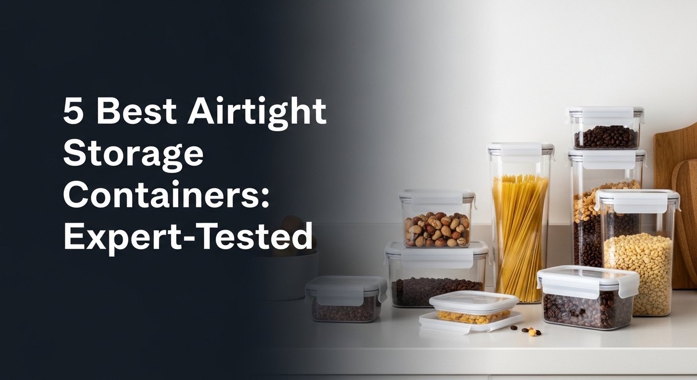 5 Best Airtight Storage Containers: Expert-Tested In 2026
