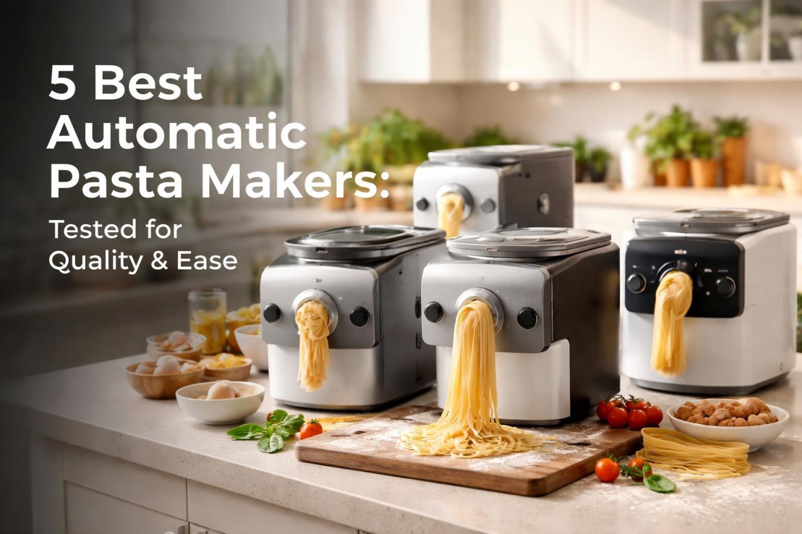 5 Best Automatic Pasta Makers: Tested For Quality & Ease In 2026