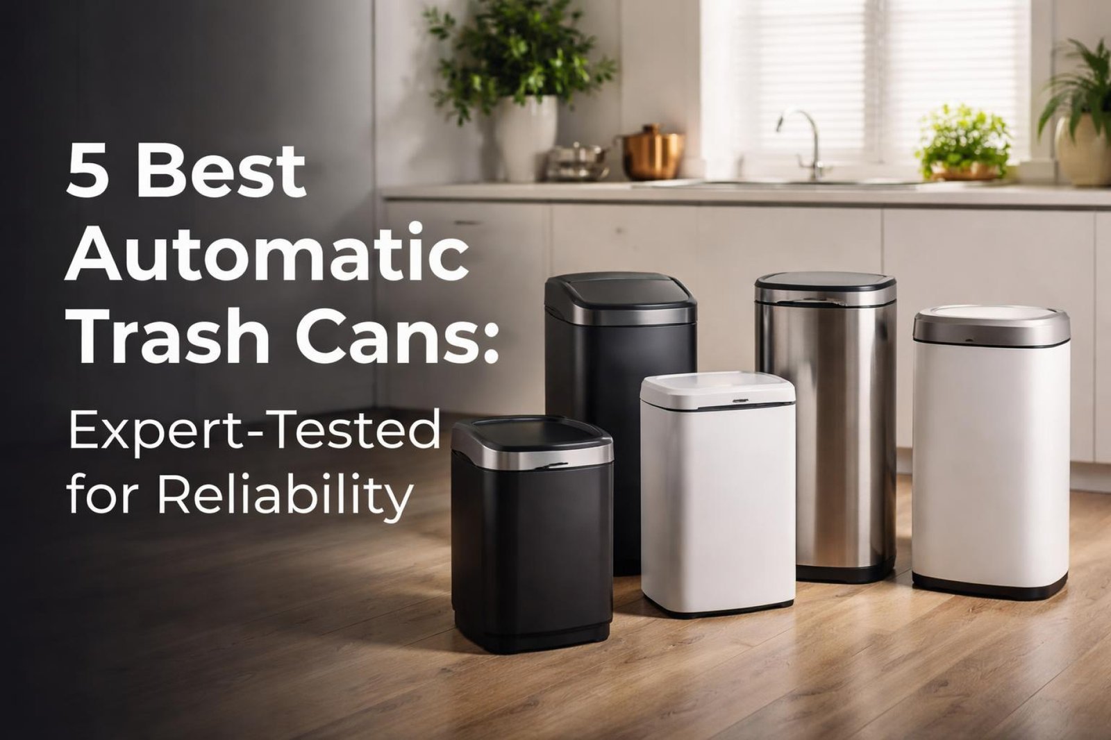 5 Best Automatic Trash Cans: Expert-Tested For Reliability 2026