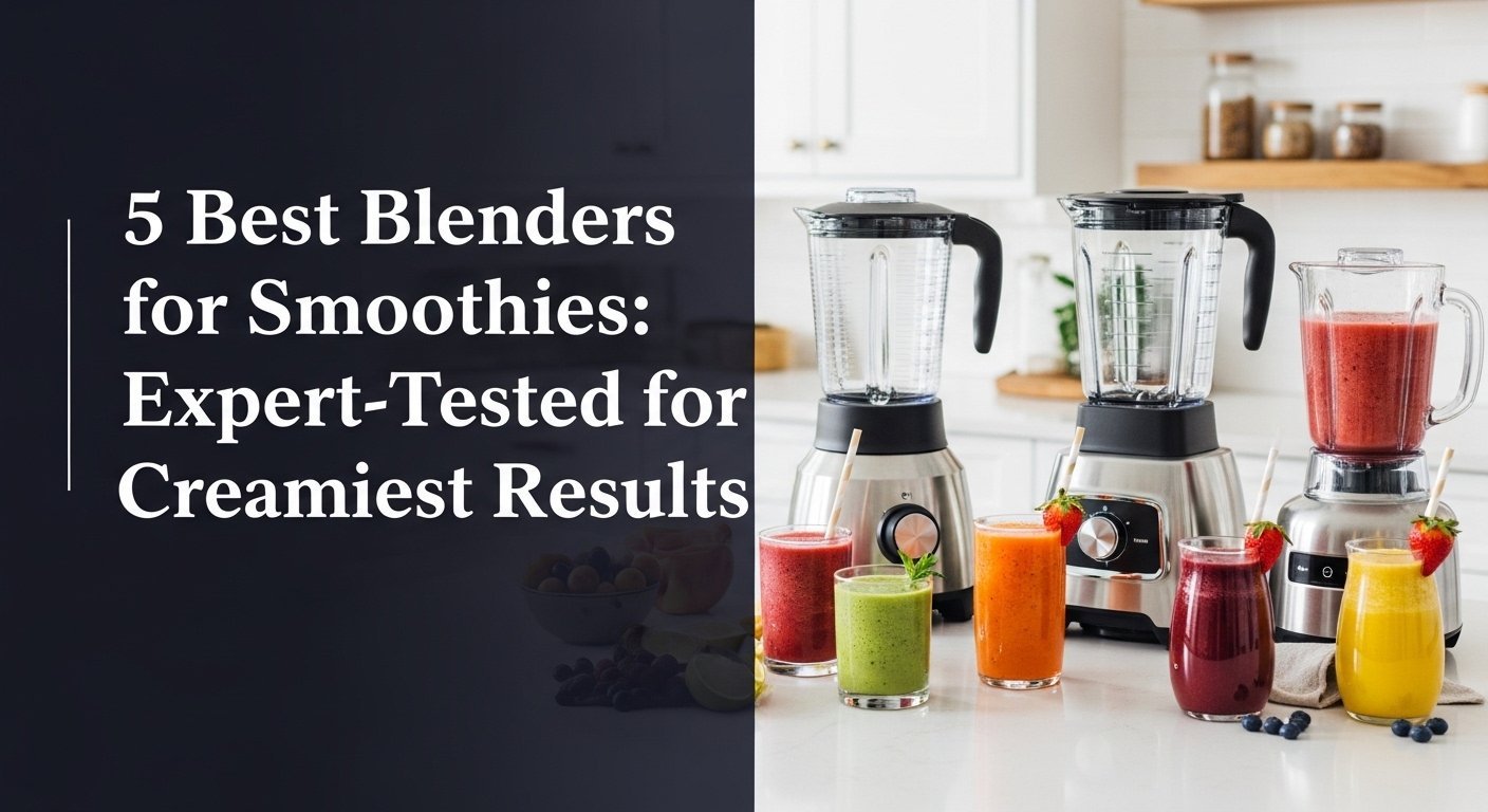 5 Best Blenders For Smoothies: Expert-Tested For Creamiest Results