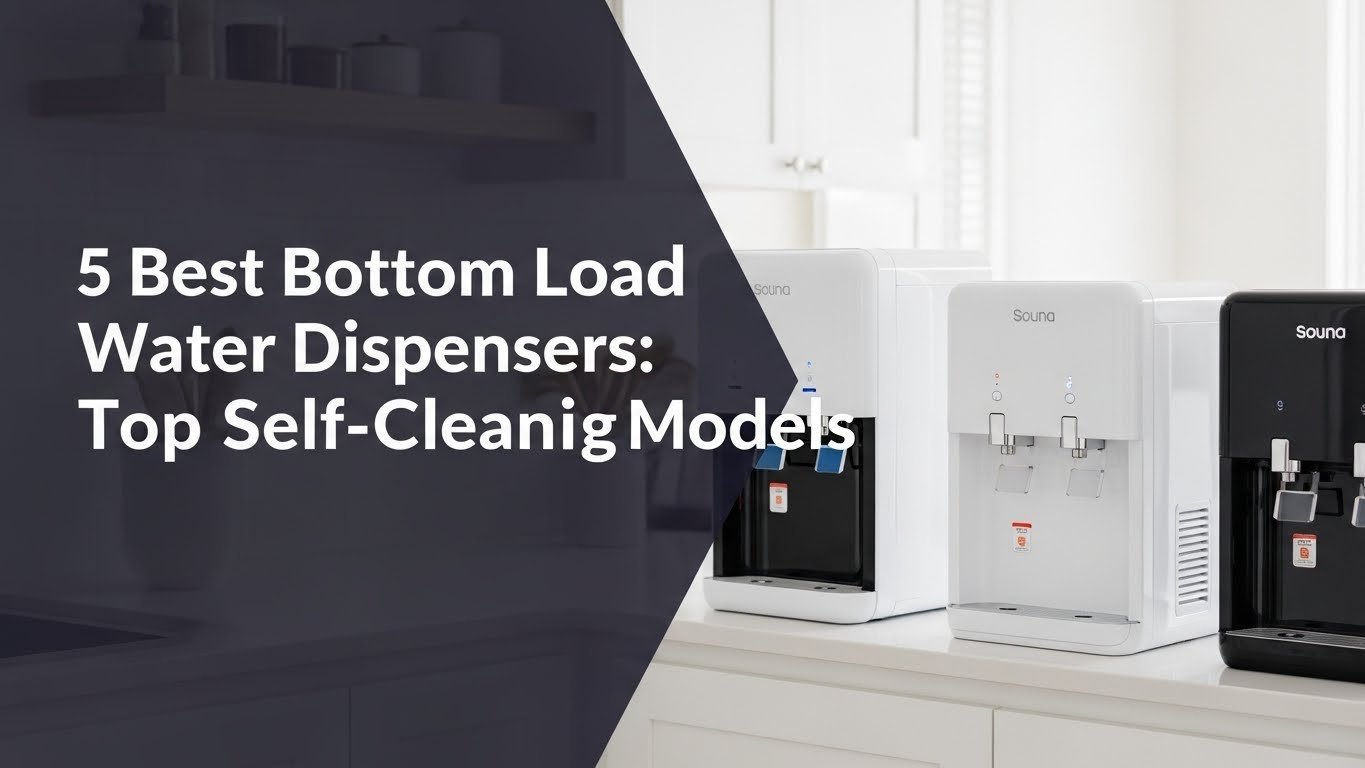 5 Best Bottom Load Water Dispensers: Top Self-Cleaning Models