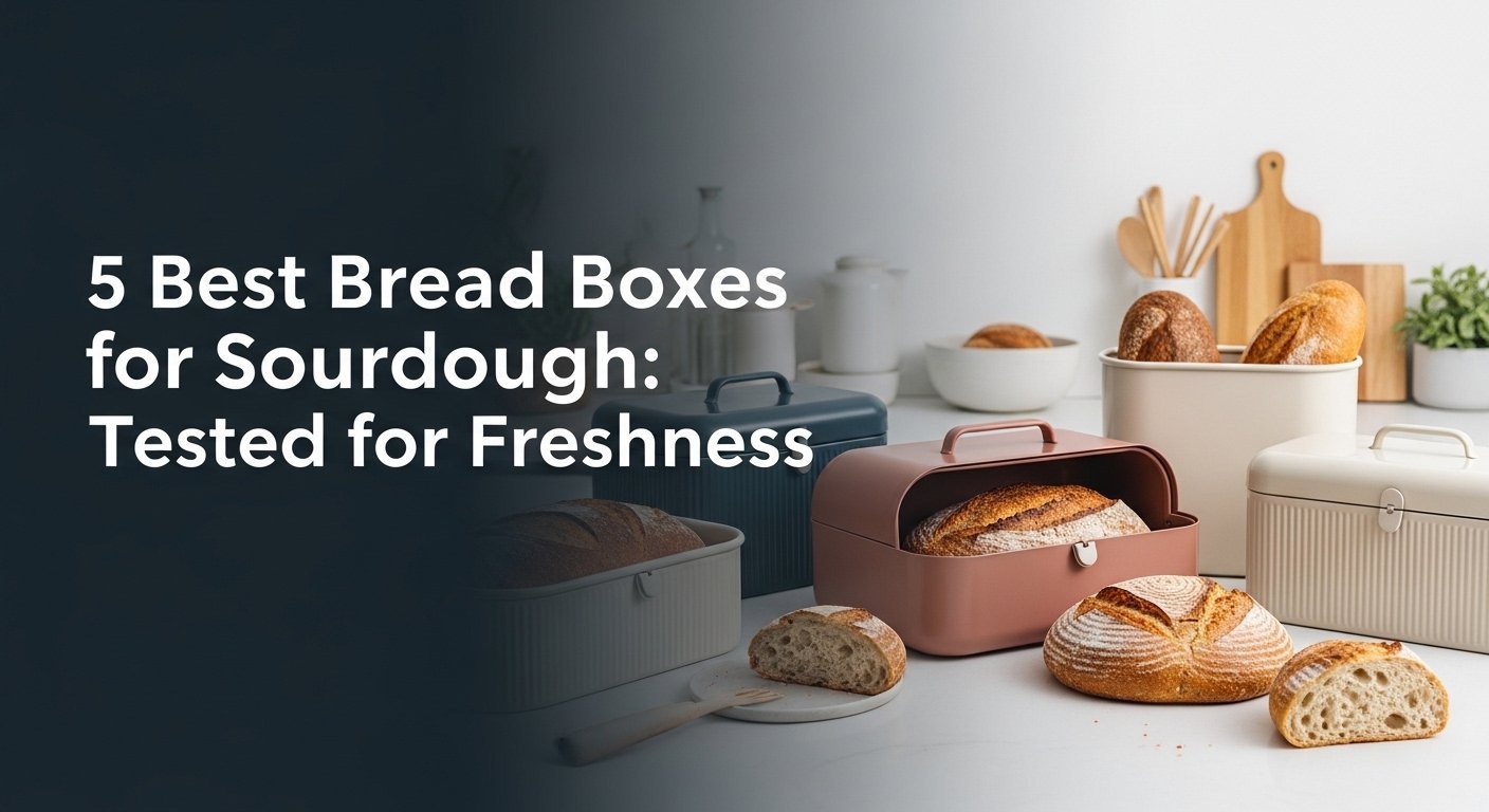 5 Best Bread Boxes For Sourdough In 2026: Tested For Freshness