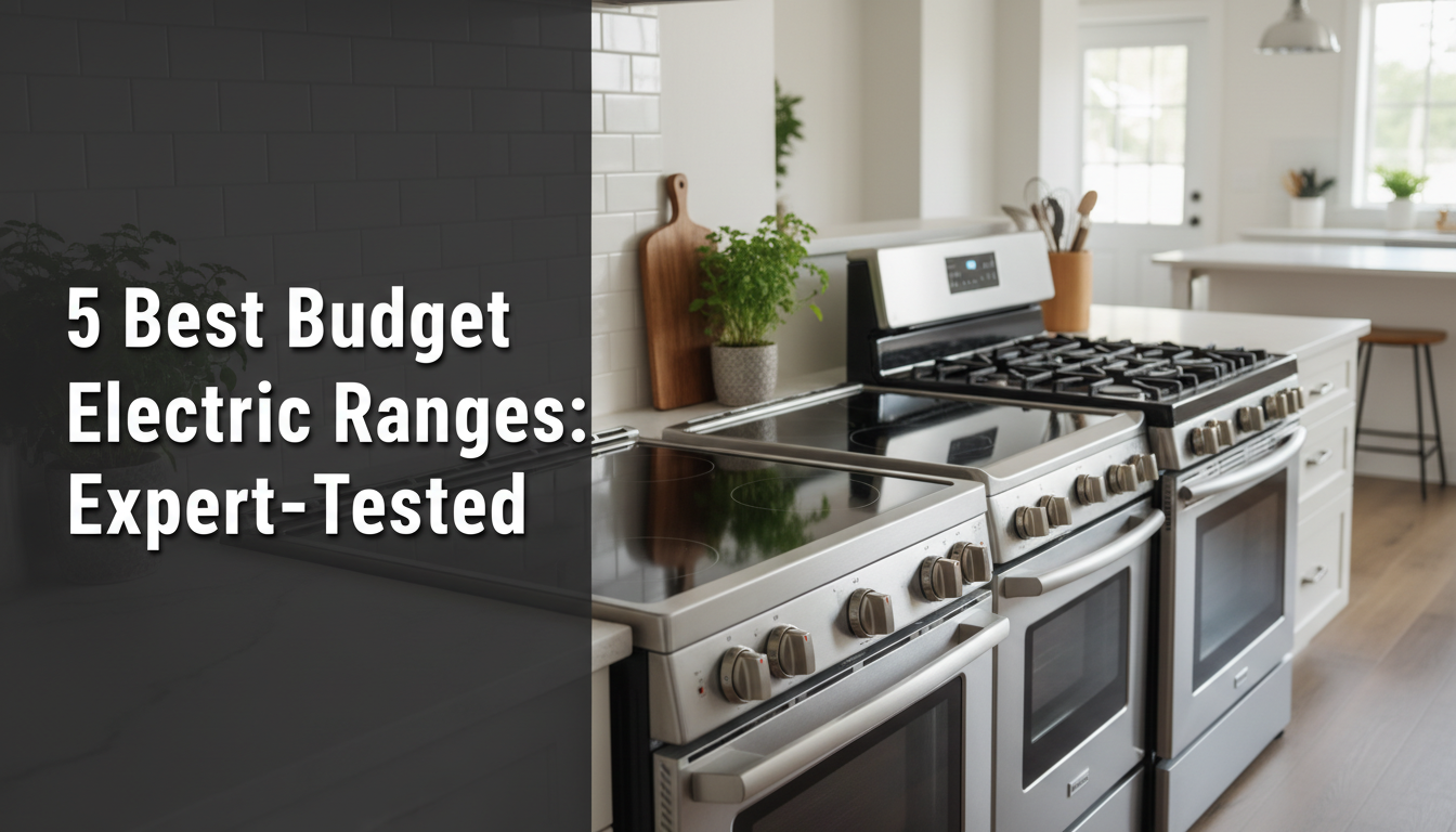 5 Best Budget Electric Ranges: Expert-Tested 2026