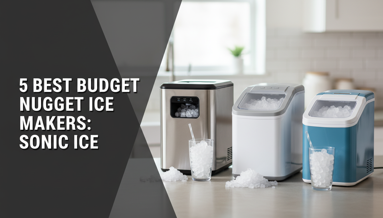 5 Best Budget Nugget Ice Makers: Sonic Ice For 2026