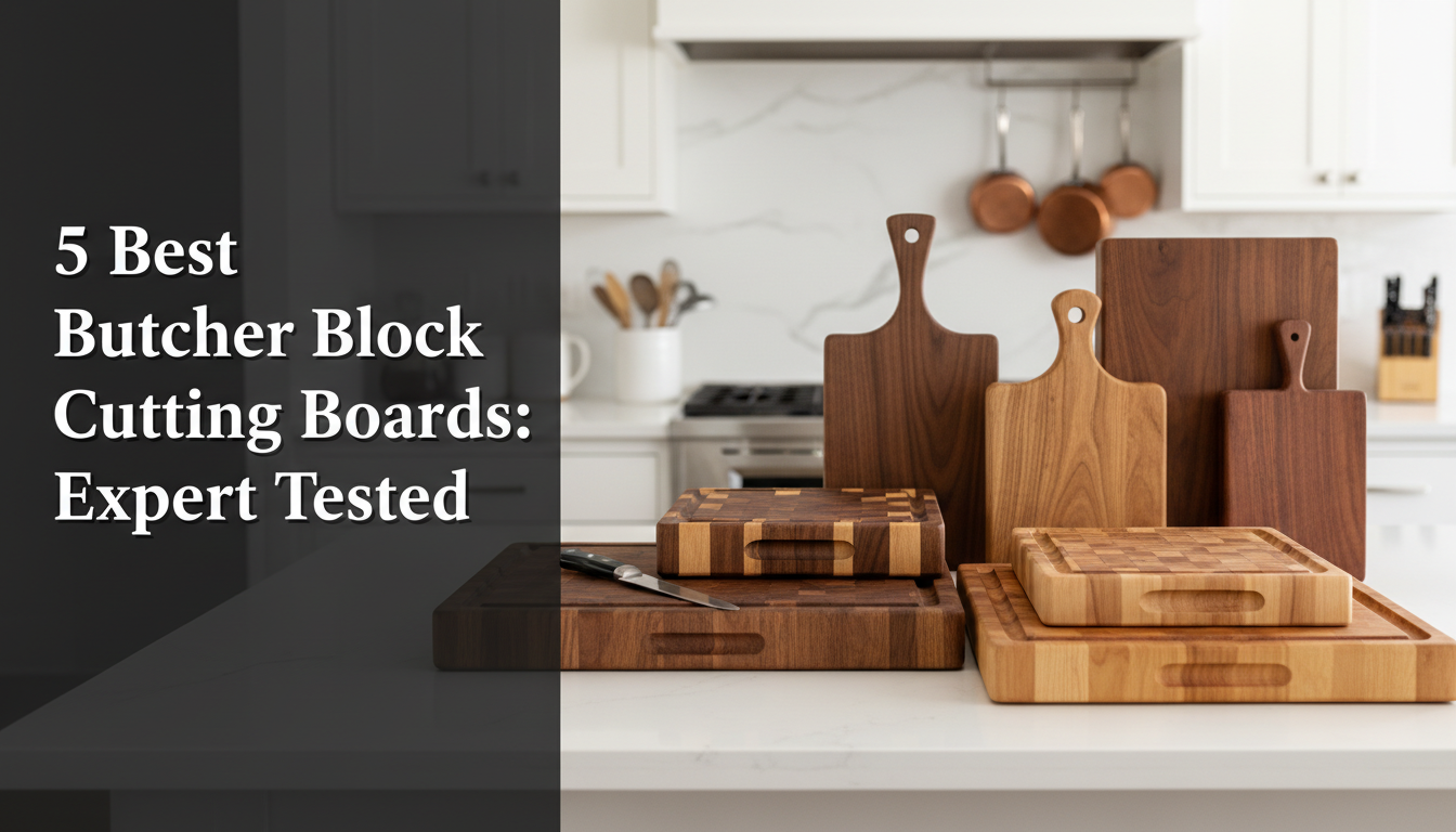 5 Best Butcher Block Cutting Boards: Expert Tested 2026