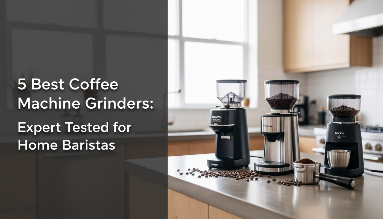 5 Best Coffee Machine Grinders: Expert Tested For Home Baristas