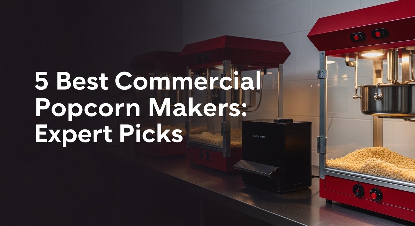 5 Best Commercial Popcorn Makers: Expert Picks 2026