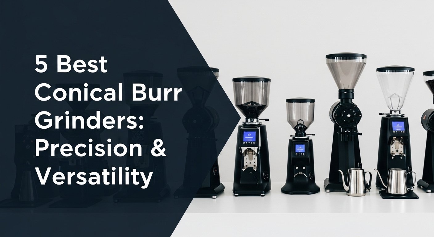 5 Best Conical Burr Grinders In 2026: Precision & Versatility