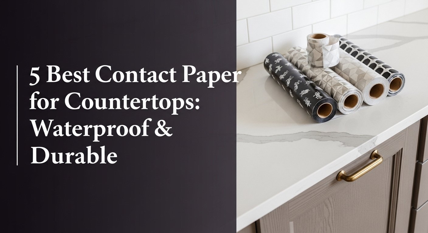 5 Best Contact Paper For Countertops: Waterproof & Durable