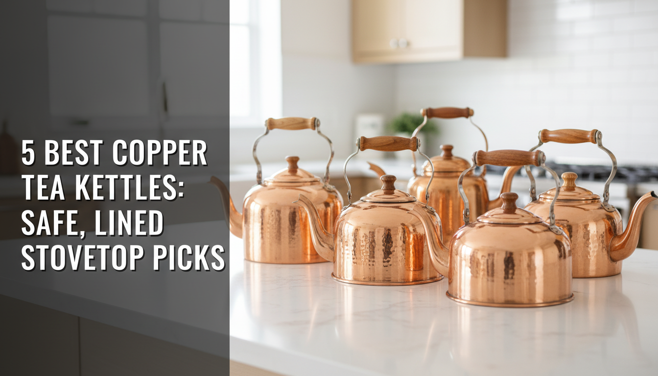 5 Best Copper Tea Kettles: Safe, Lined Stovetop Picks