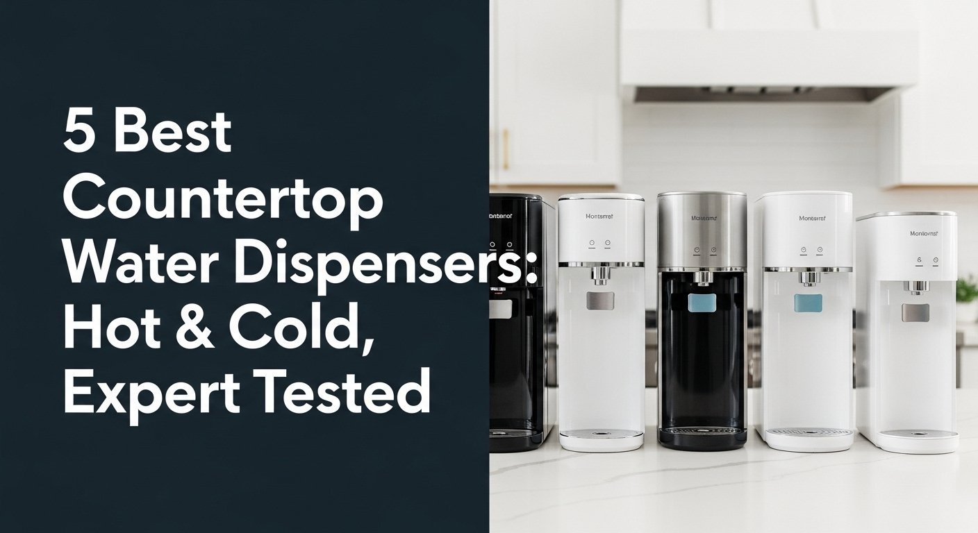 5 Best Countertop Water Dispensers: Hot & Cold, Expert Tested