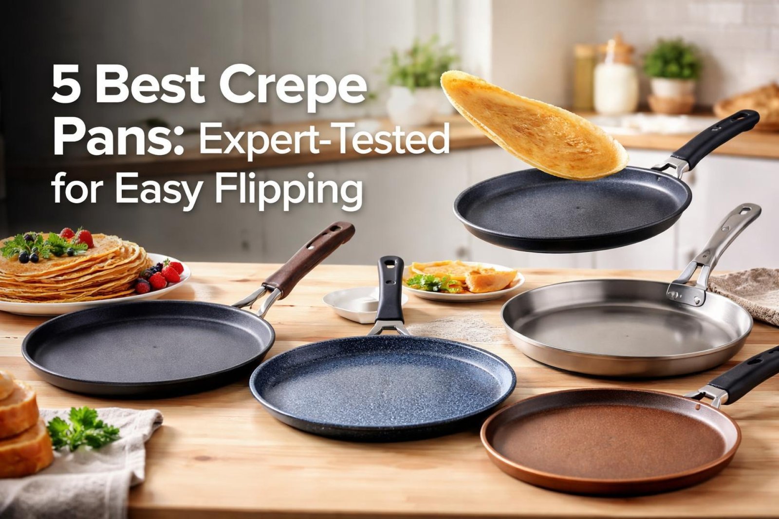 5 Best Crepe Pans: Expert-Tested For Easy Flipping