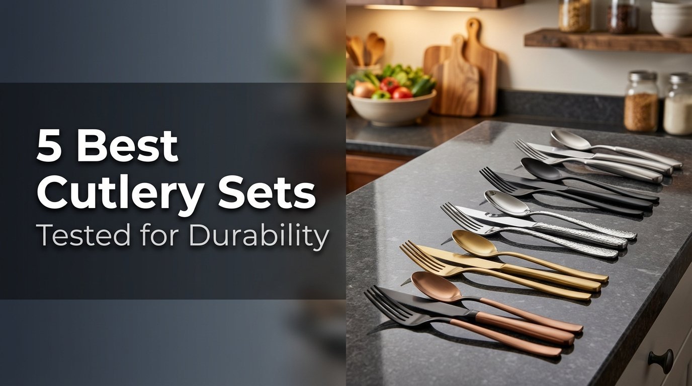 5 Best Cutlery Sets In 2026: Tested For Durability