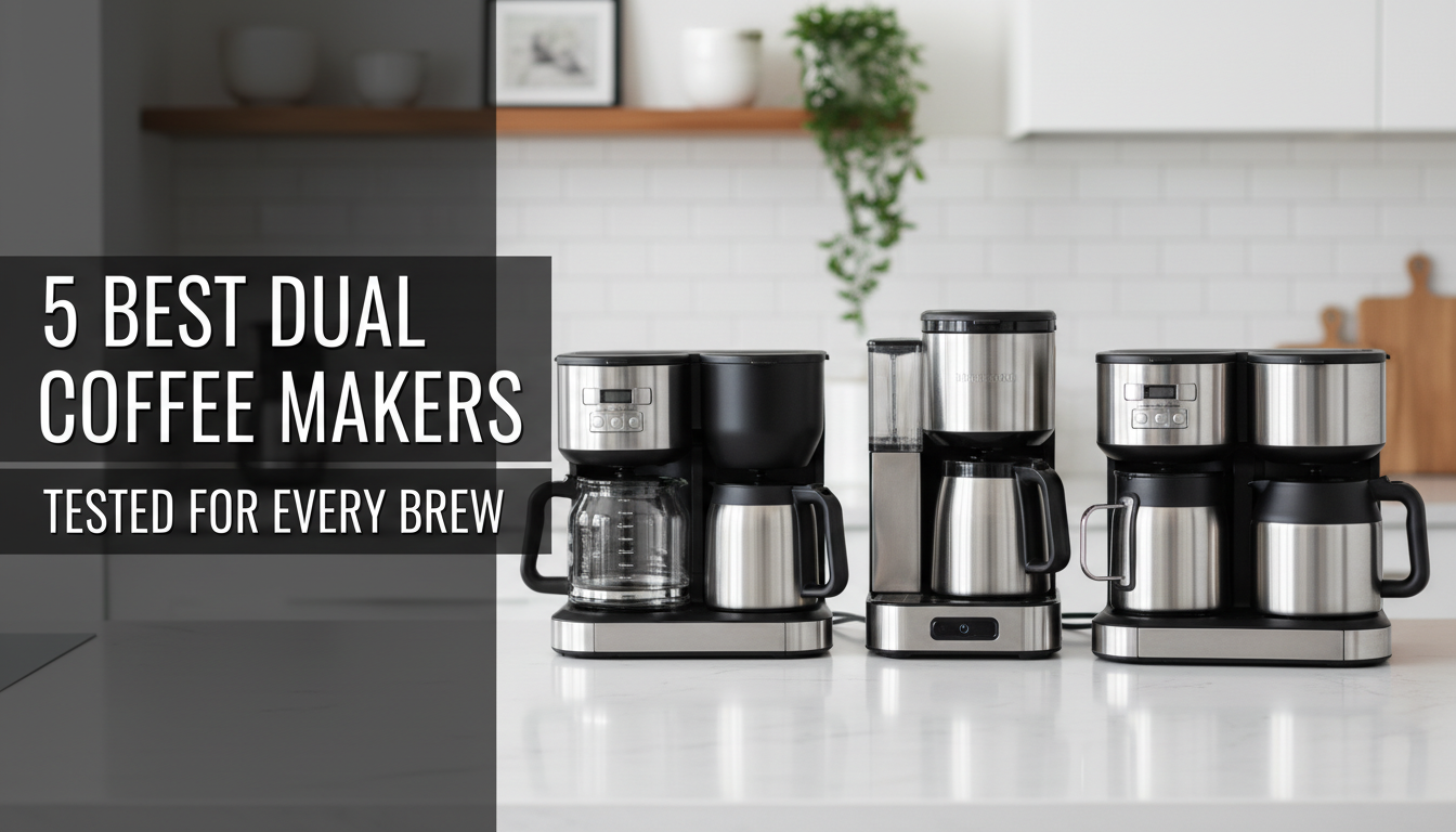 5 Best Dual Coffee Makers: Tested For Every Brew 2026