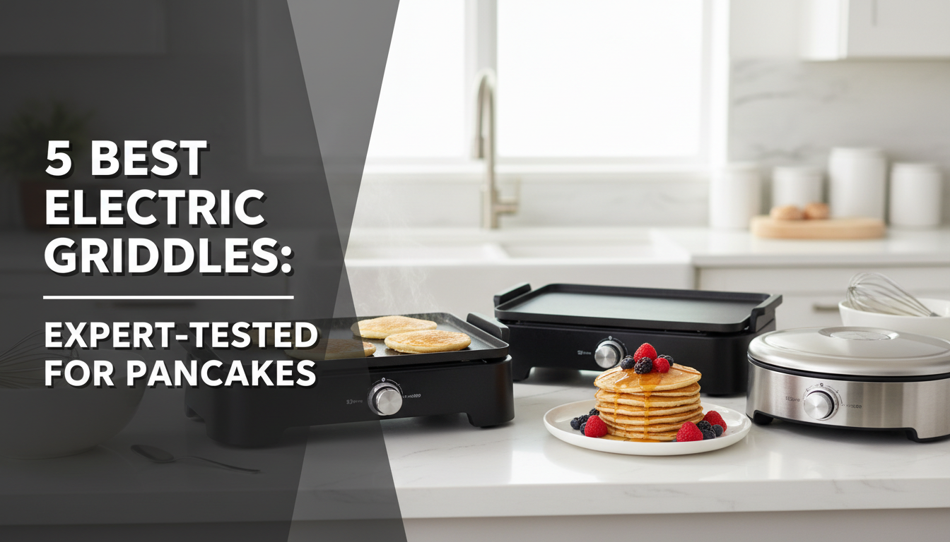 5 Best Electric Griddles: Expert-Tested For Pancakes In 2026