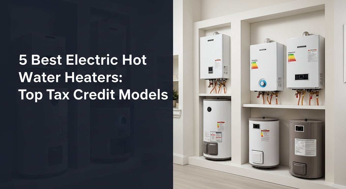5 Best Electric Hot Water Heaters: Top 2026 Tax Credit Models