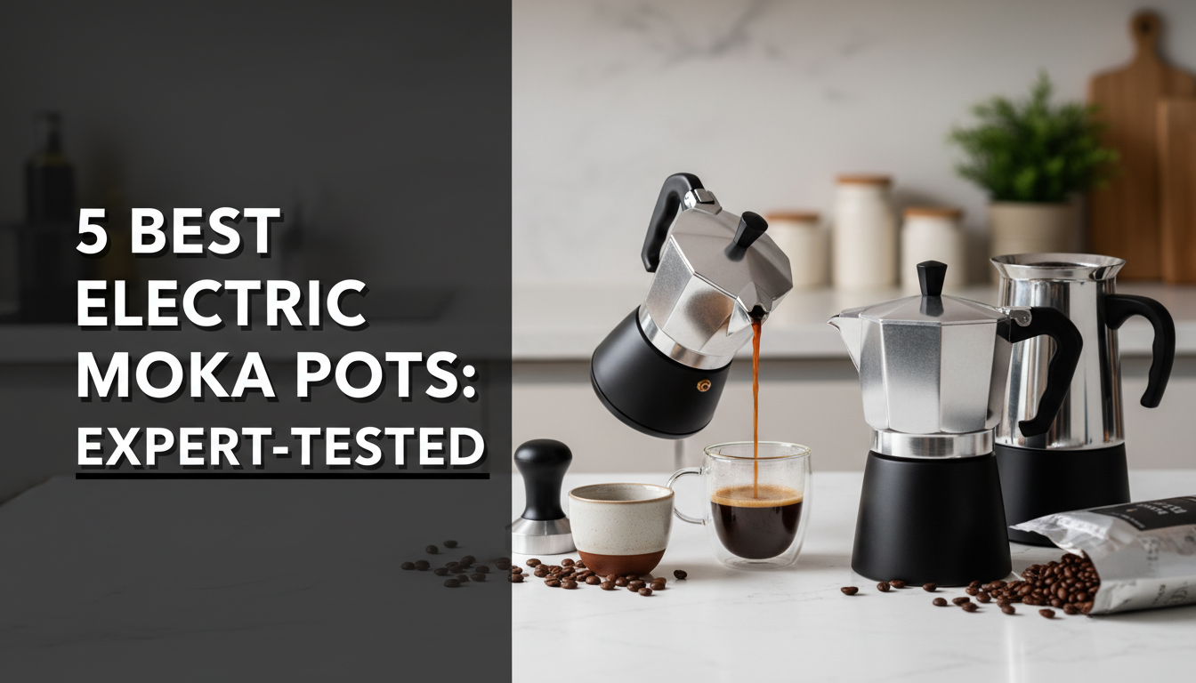 5 Best Electric Moka Pots In 2026: Expert-Tested