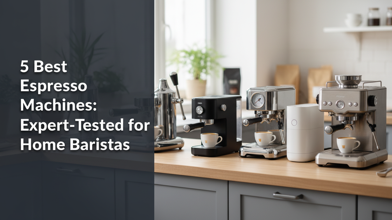 5 Best Espresso Machines: Expert-Tested For Home Baristas