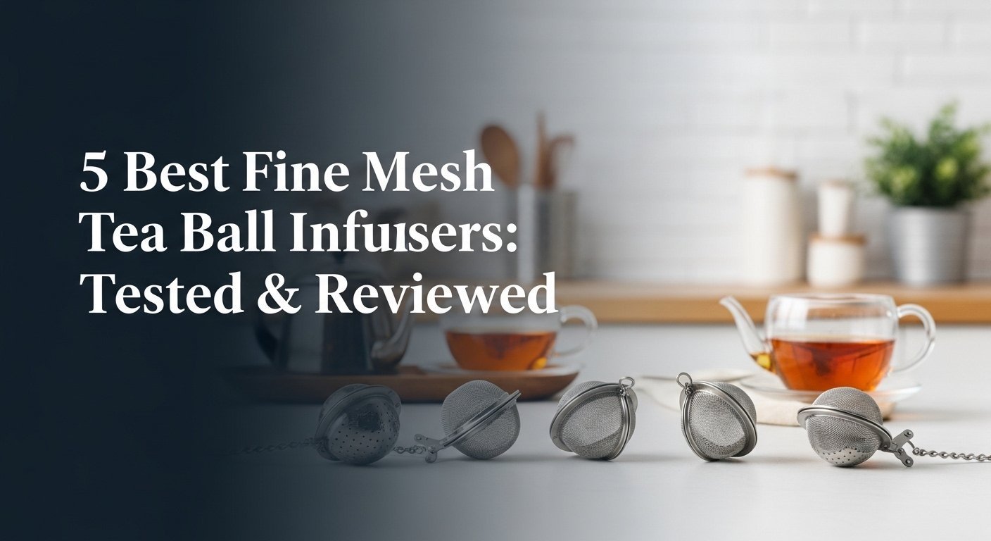 5 Best Fine Mesh Tea Ball Infusers: Tested & Reviewed