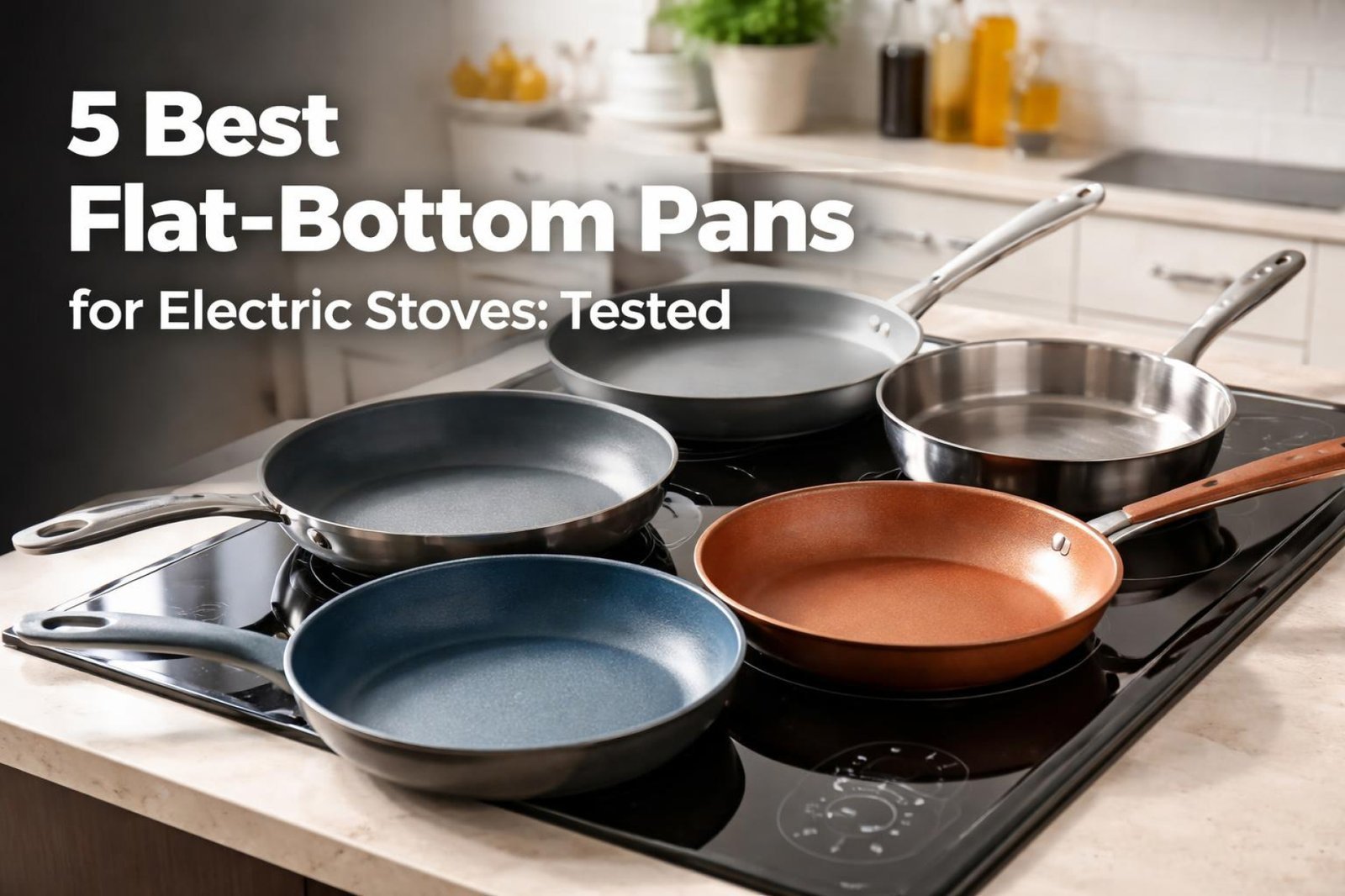 5 Best Flat-Bottom Pans For Electric Stoves: Tested