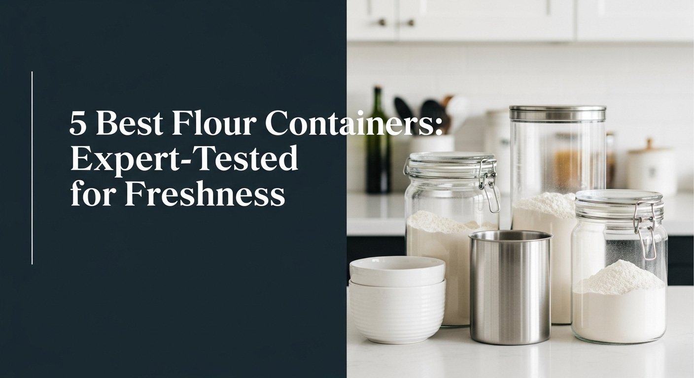 5 Best Flour Containers: Expert-Tested For Freshness