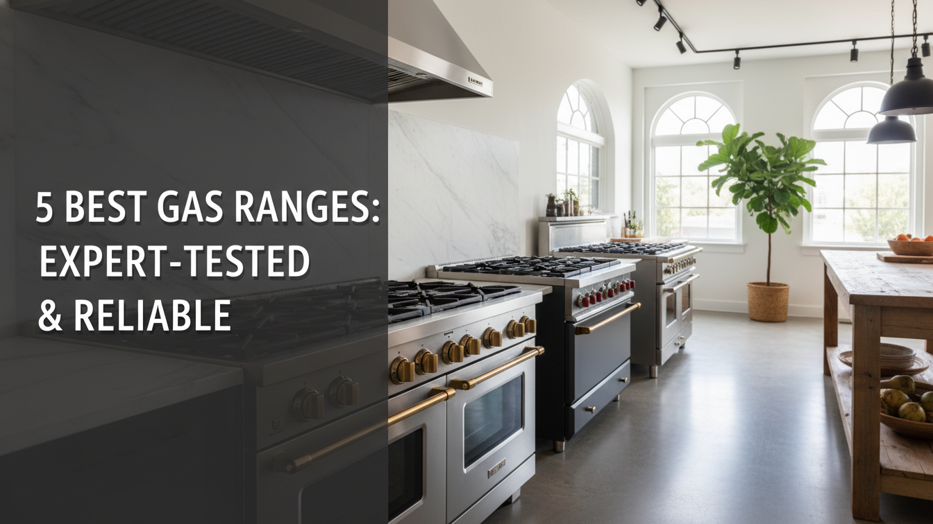 5 Best Gas Ranges: Expert-Tested & Reliable In 2026