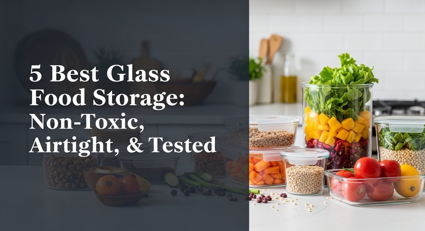 5 Best Glass Food Storage: Non-Toxic, Airtight, & Tested