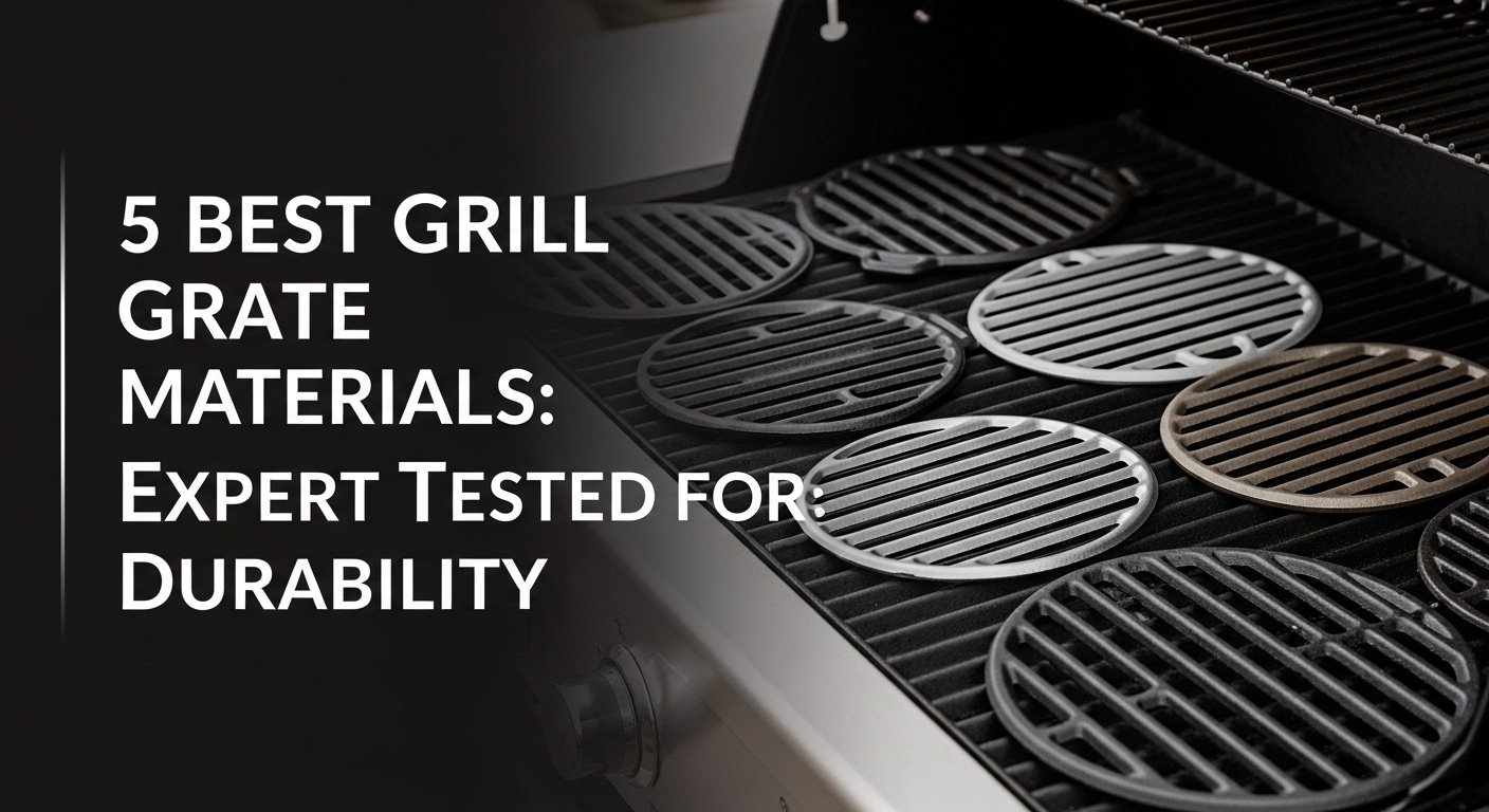 5 Best Grill Grate Materials: Expert Tested For Durability