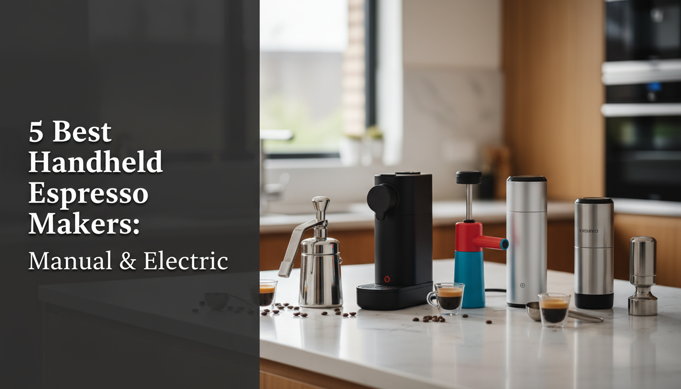 5 Best Handheld Espresso Makers: Manual & Electric 2026