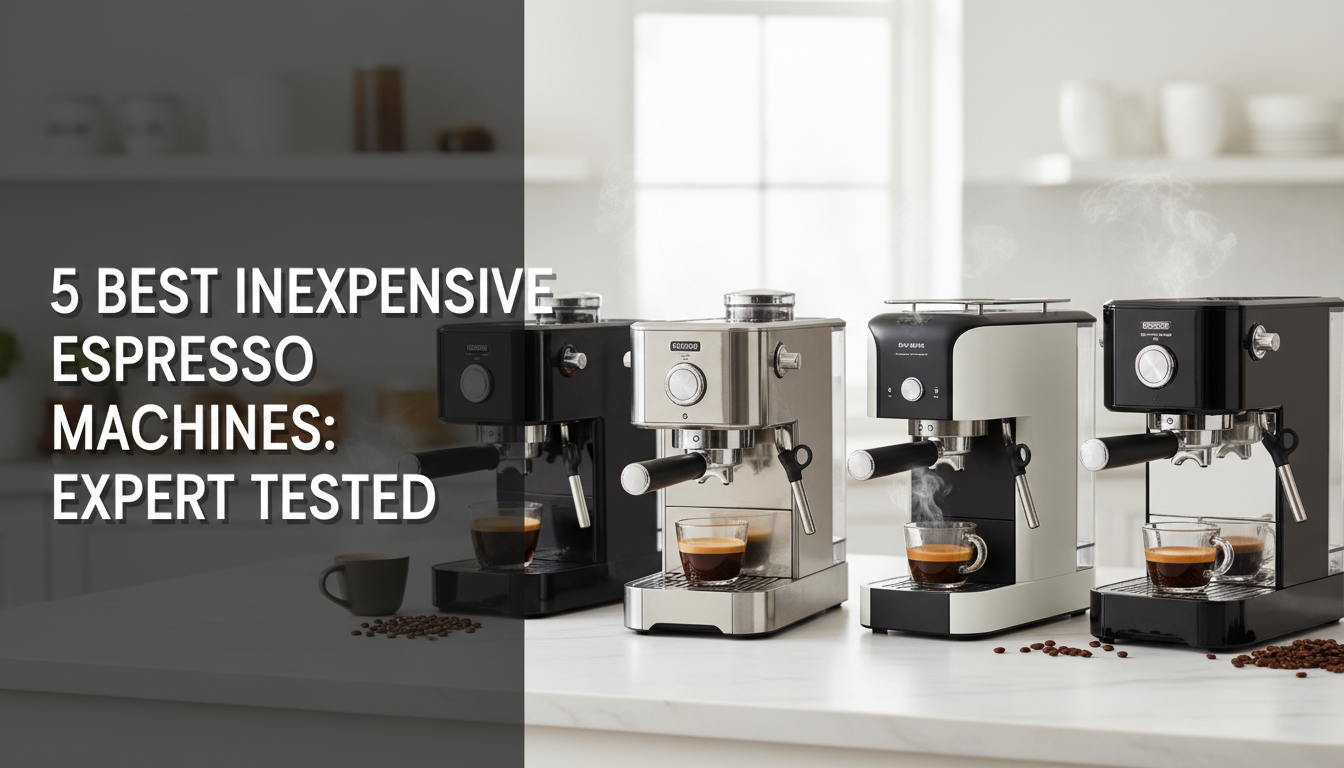 5 Best Inexpensive Espresso Machines: Expert Tested