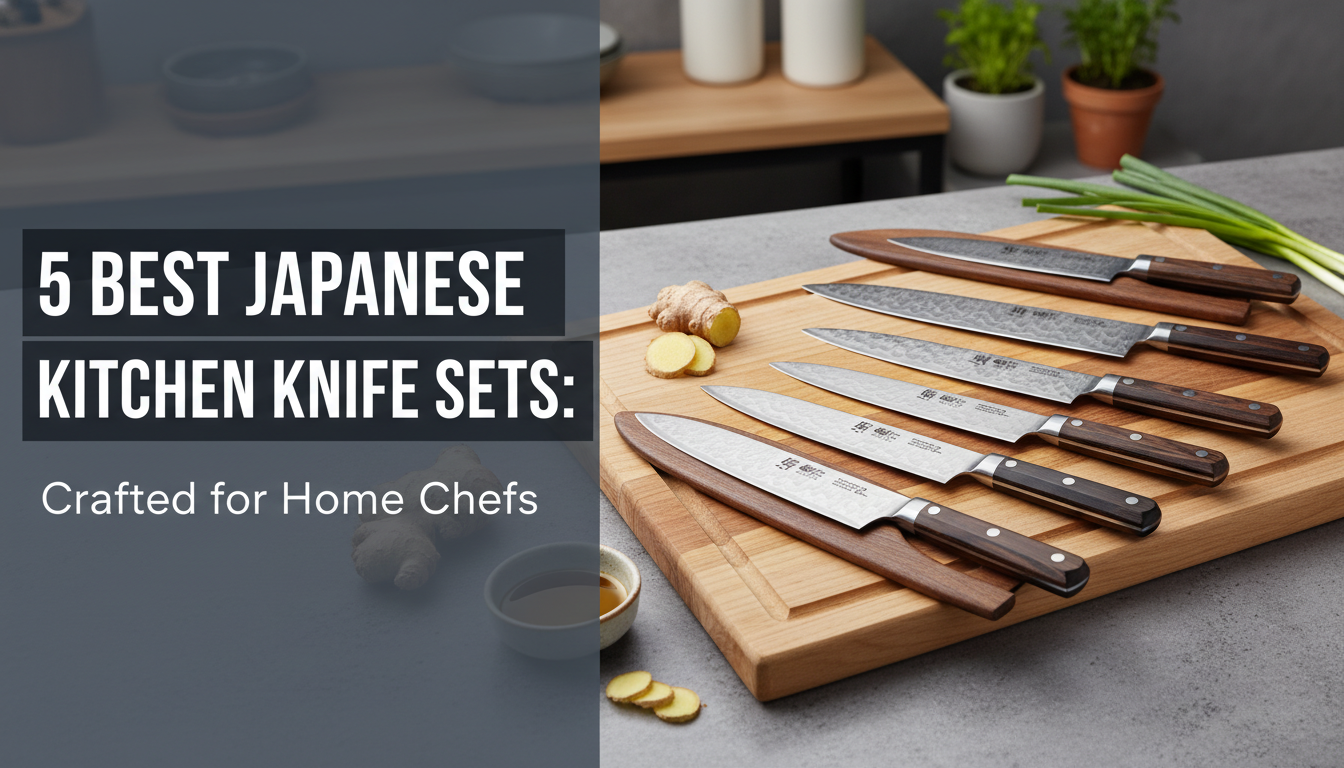 5 Best Japanese Kitchen Knife Sets: Crafted For Home Chefs